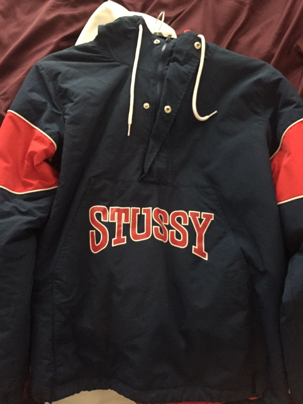 Stussy Stussy hooded raincoat | Grailed
