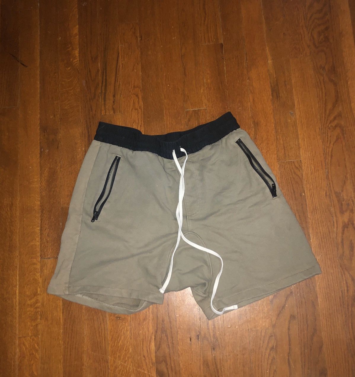 Fear of God × Pacsun Fear Of God Essentials Shorts Sage | Grailed