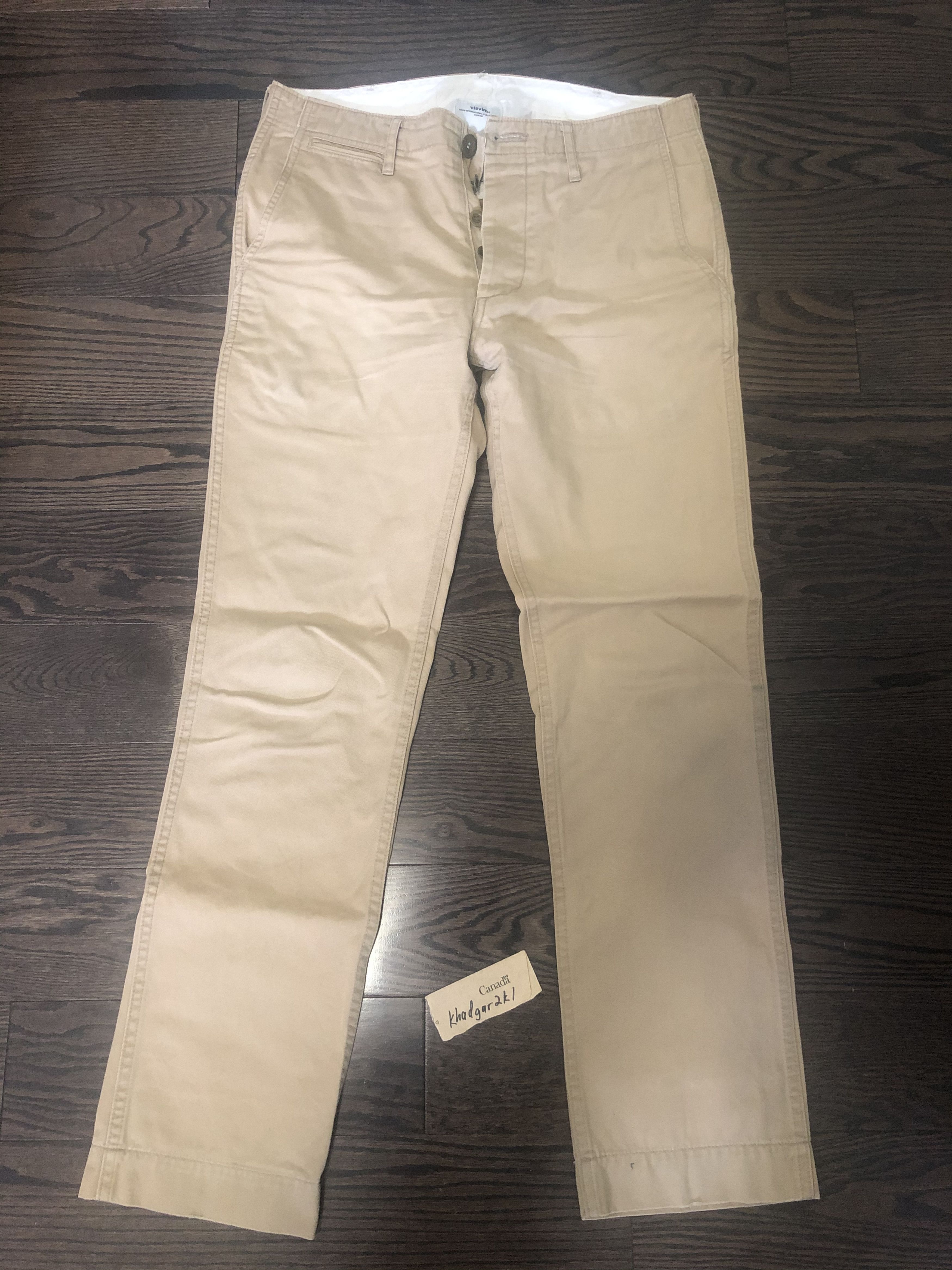 Visvim Visvim slim chino | Grailed