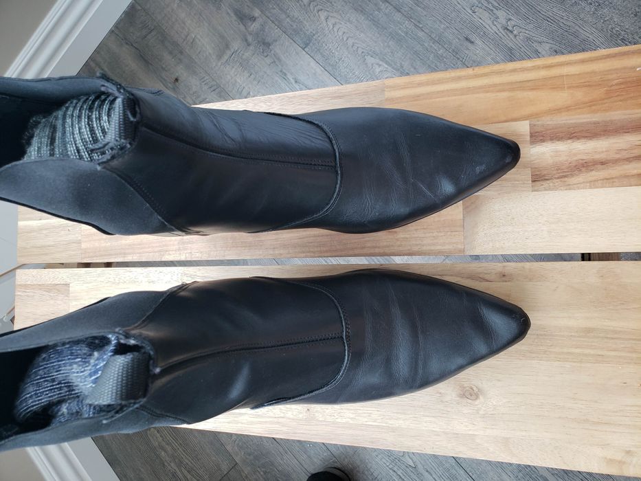 Underground Underground England Winklepicker Cuban Heel Beatle Boots 11 ...