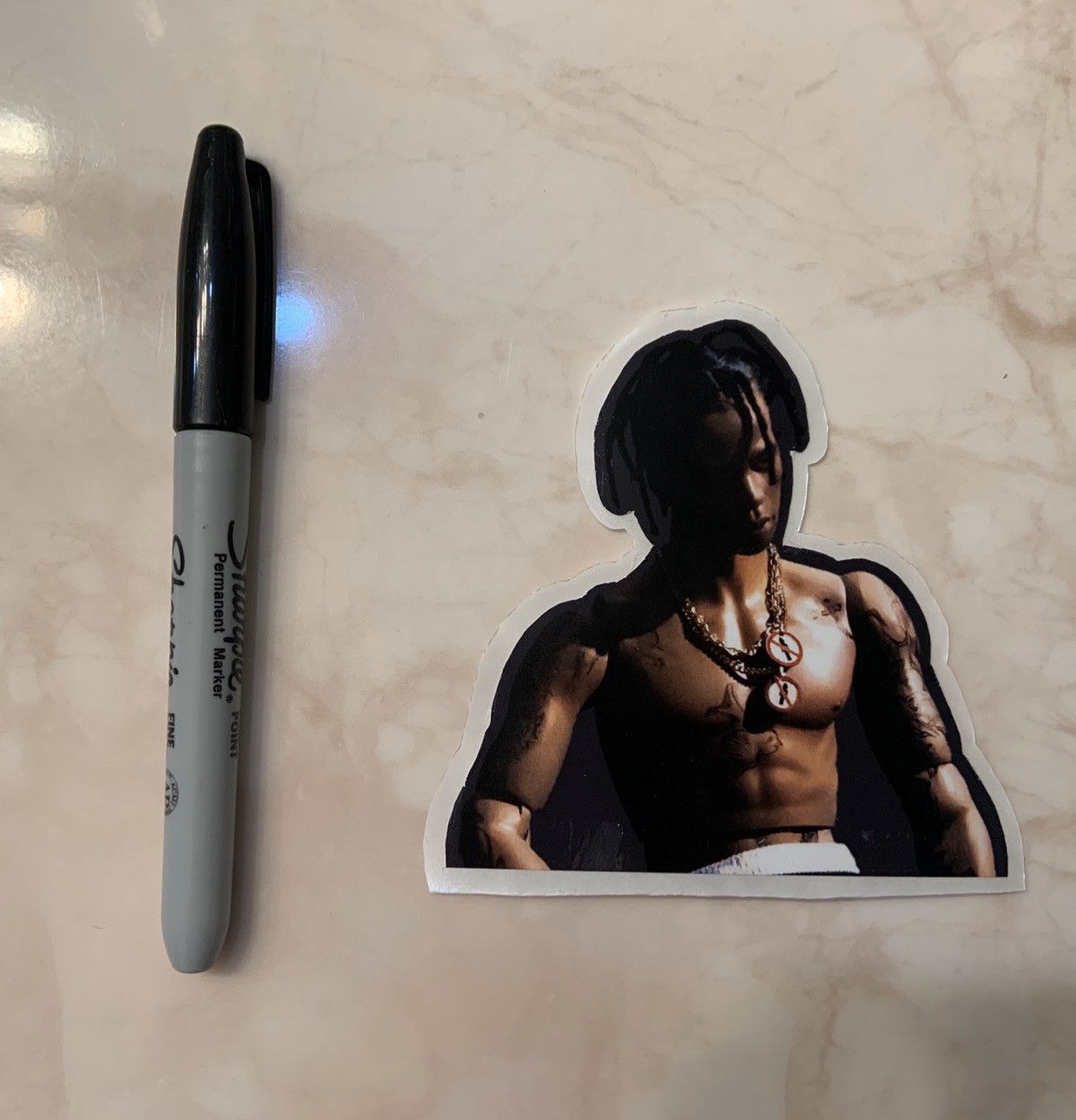 Travis Scott RODEO STICKER ( TRAVIS SCOTT ) | Grailed