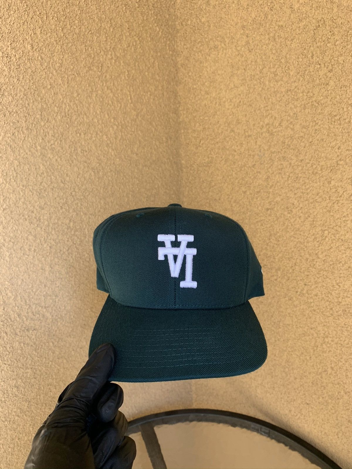 Custom Uniform Studios Upside-down LA Snapback Cap | Grailed