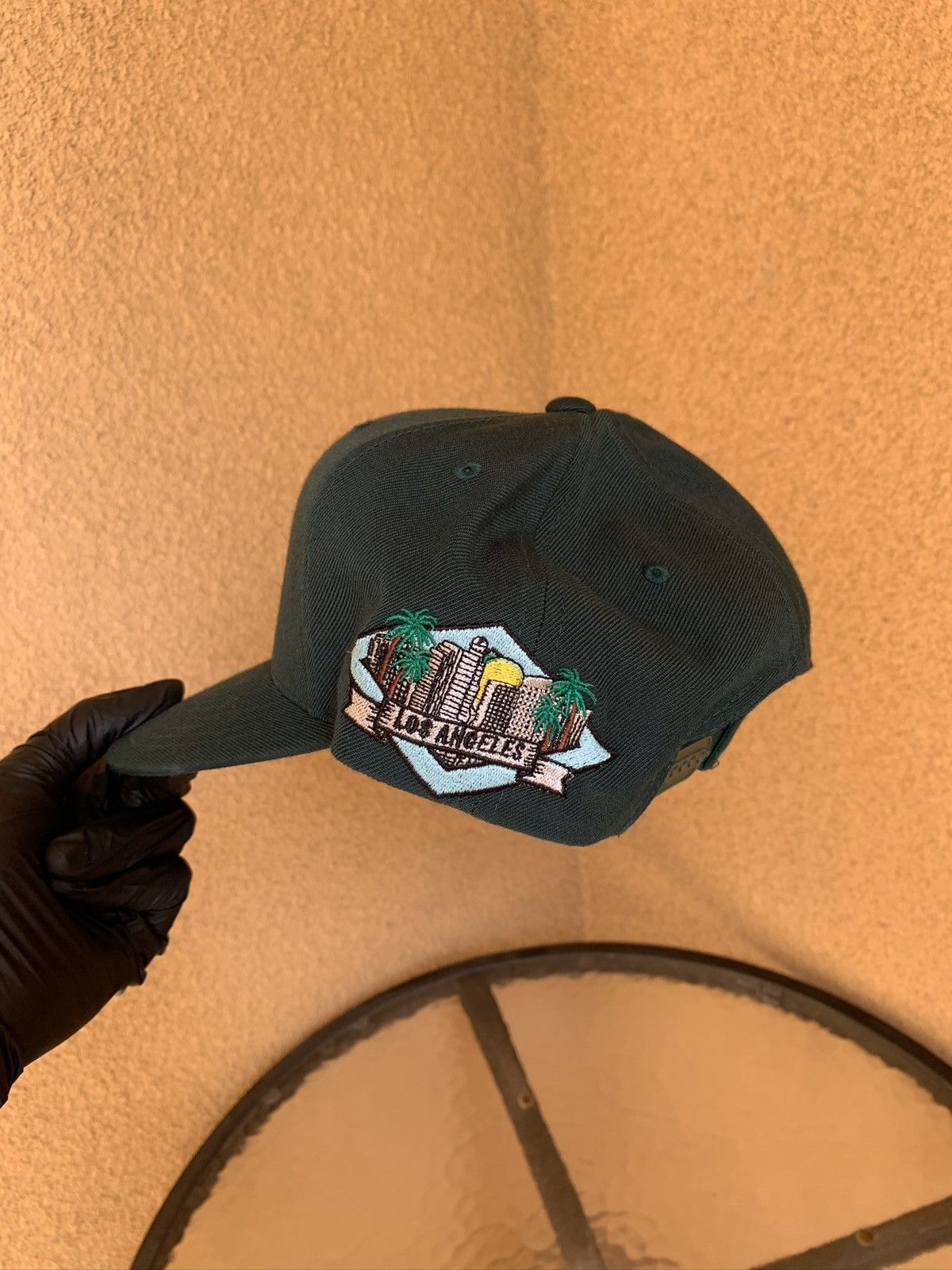 Custom Uniform Studios Upside-down LA Snapback Cap | Grailed