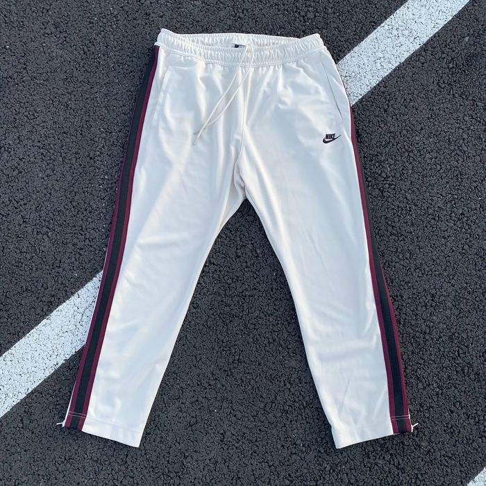 Nike Nike Tribute Side Stripe Track Pants Cream Size XL | Grailed