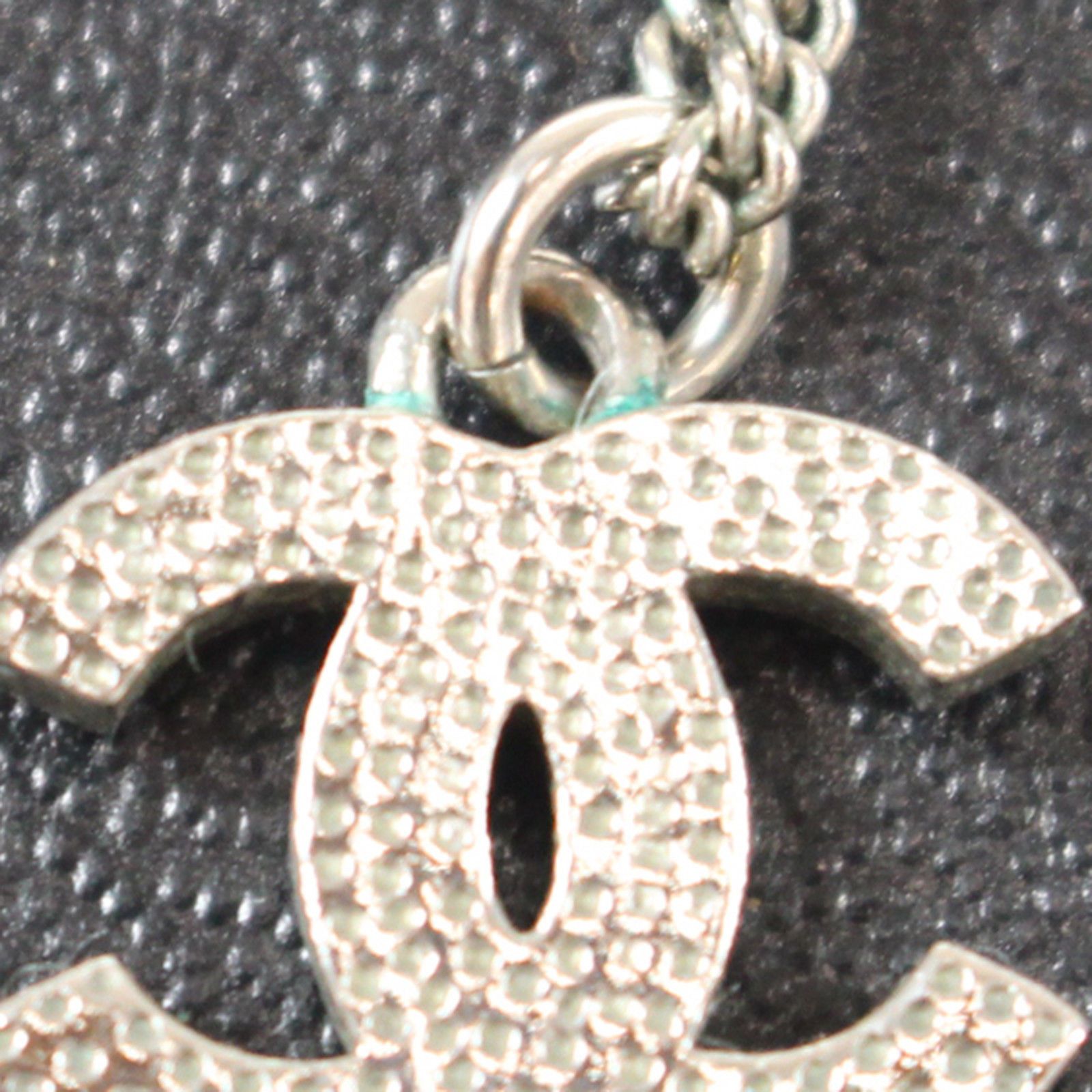 Chanel Chanel Rhinestone Diamond Chain Pendant Necklace | Grailed