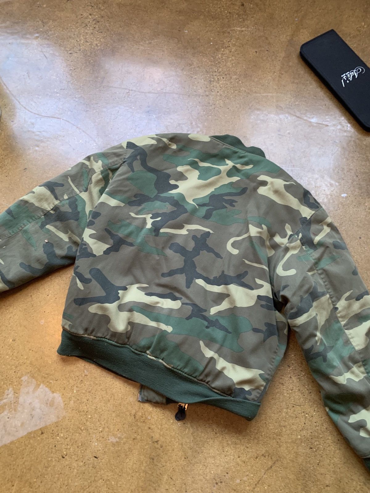 Raf Simons Raf simons bomber jacket MA-1 riot riot riot 2001 | Grailed