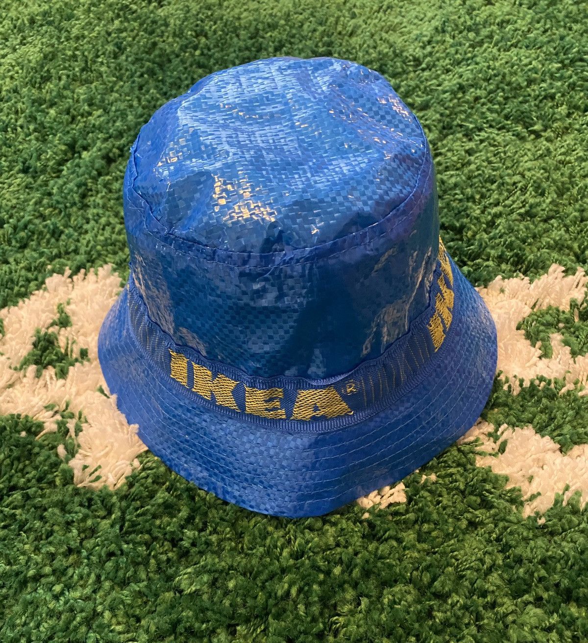 Ikea Knorva IKEA Bucket Hat Blue | Grailed