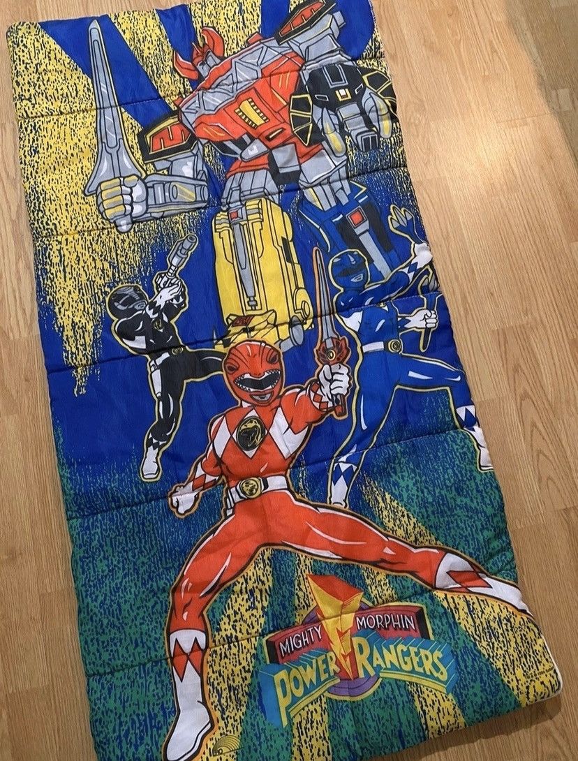 Vintage 1994 power rangers sleeping bag | Grailed