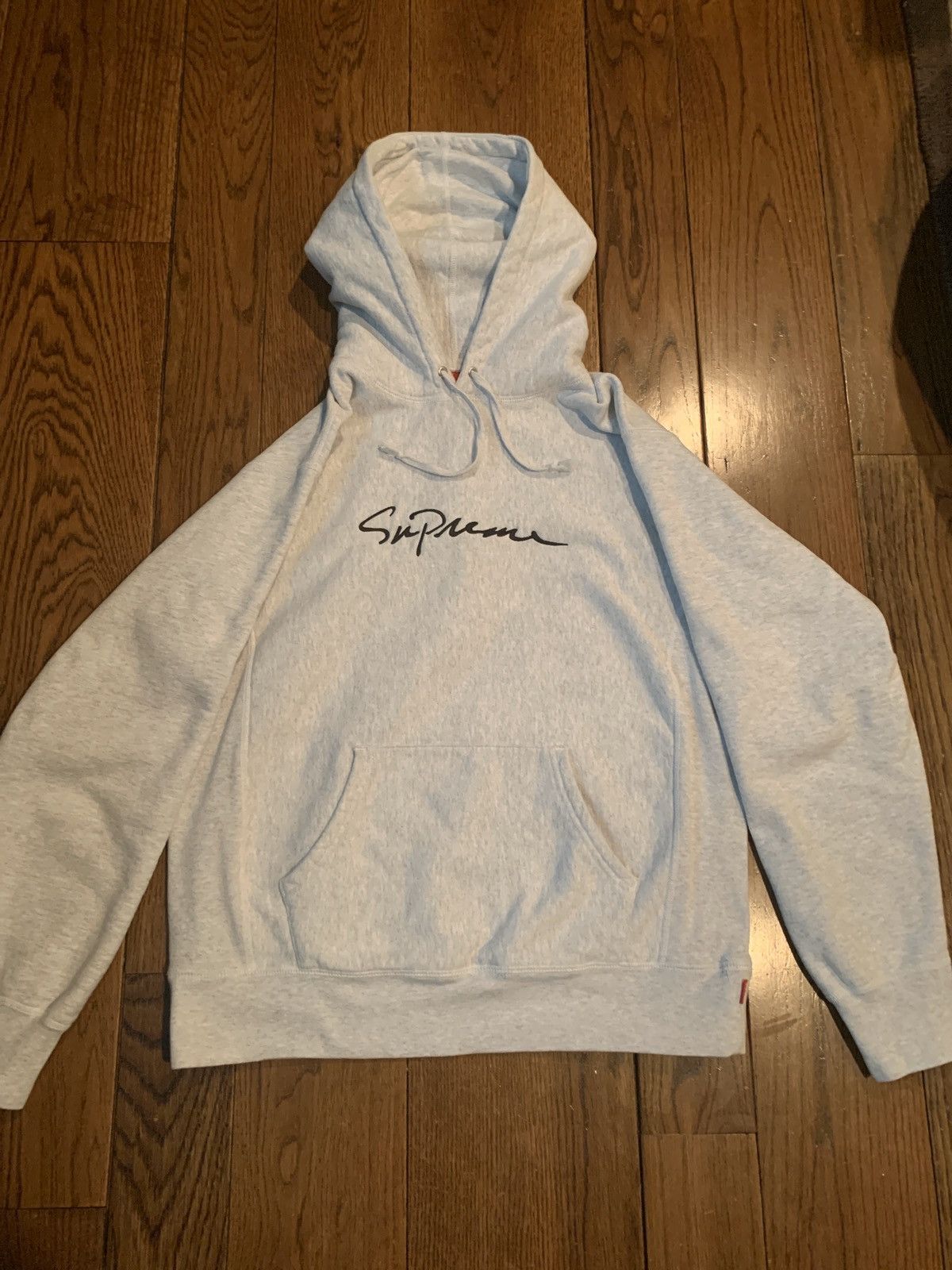 Supreme Classic Script Hoodie | Grailed