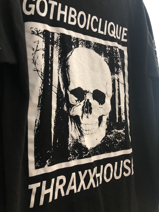 GOTHBOICLIQUE FINAL DROP**GOTHBOICLIQUE x THRAXXHOUSE Numb Longsleeve ...