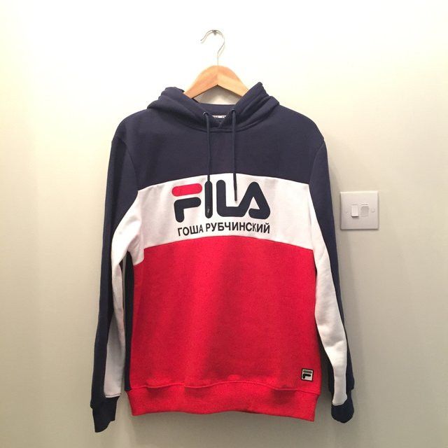 Fila × Gosha Rubchinskiy Gosha Rubchinskiy x Fila SS17 Hoodie | Grailed