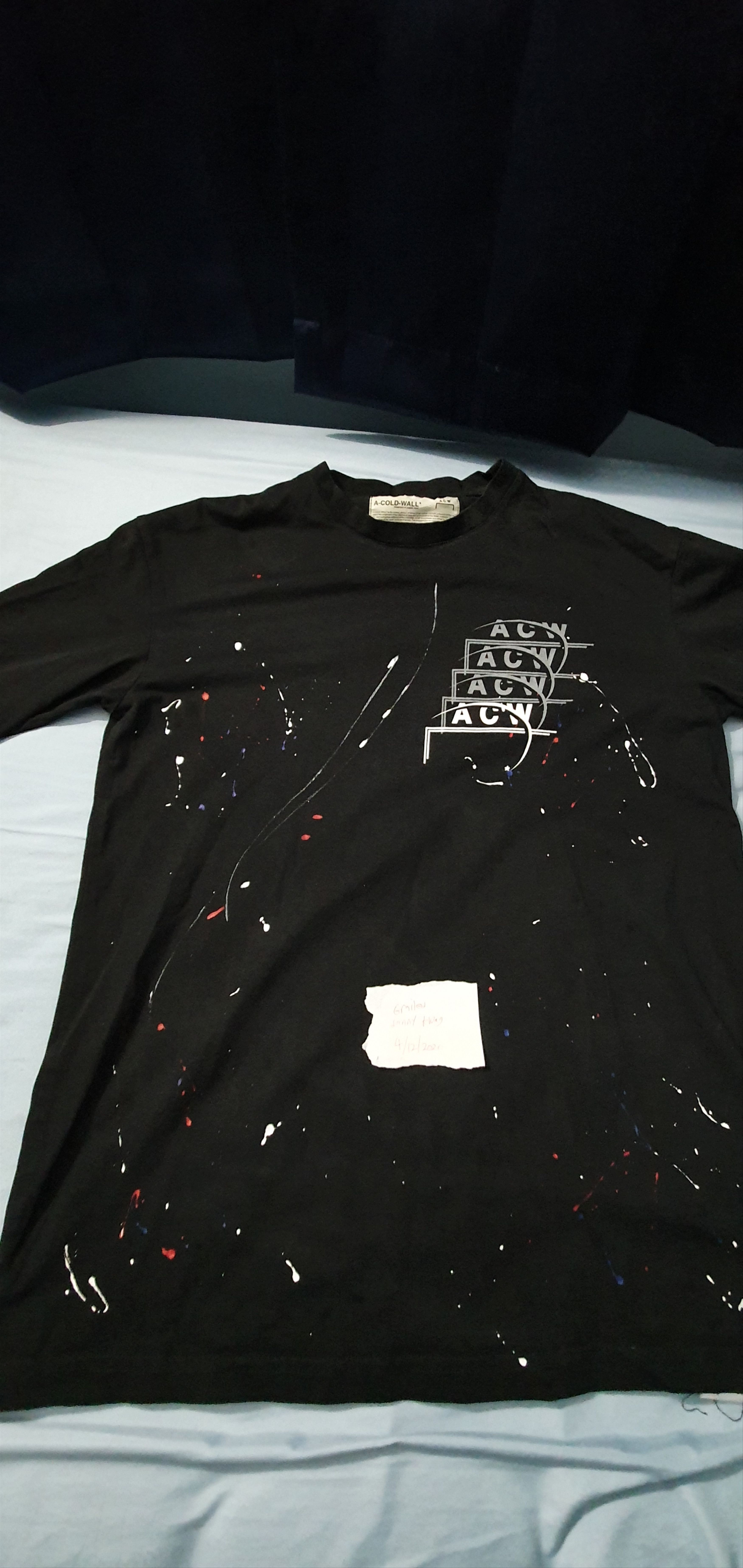 A Cold Wall Paint Splatter L/S | Grailed