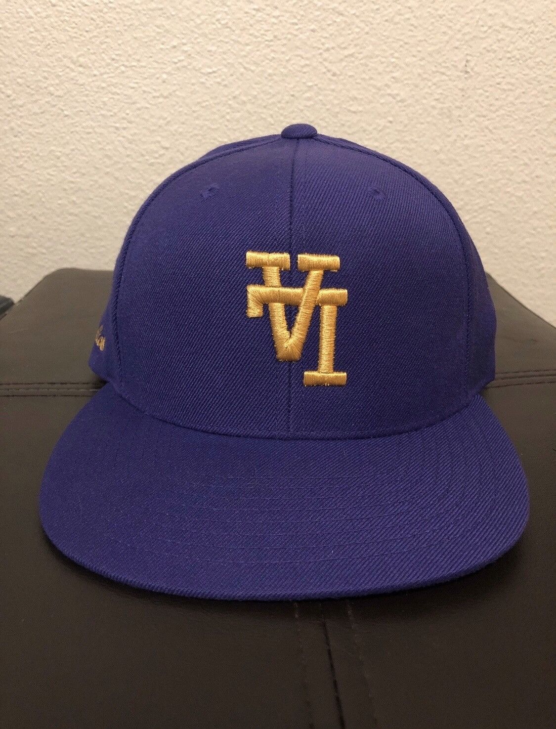 Custom Uniform Studios LA Snapback in Purple/Gold (Lakers colorway ...