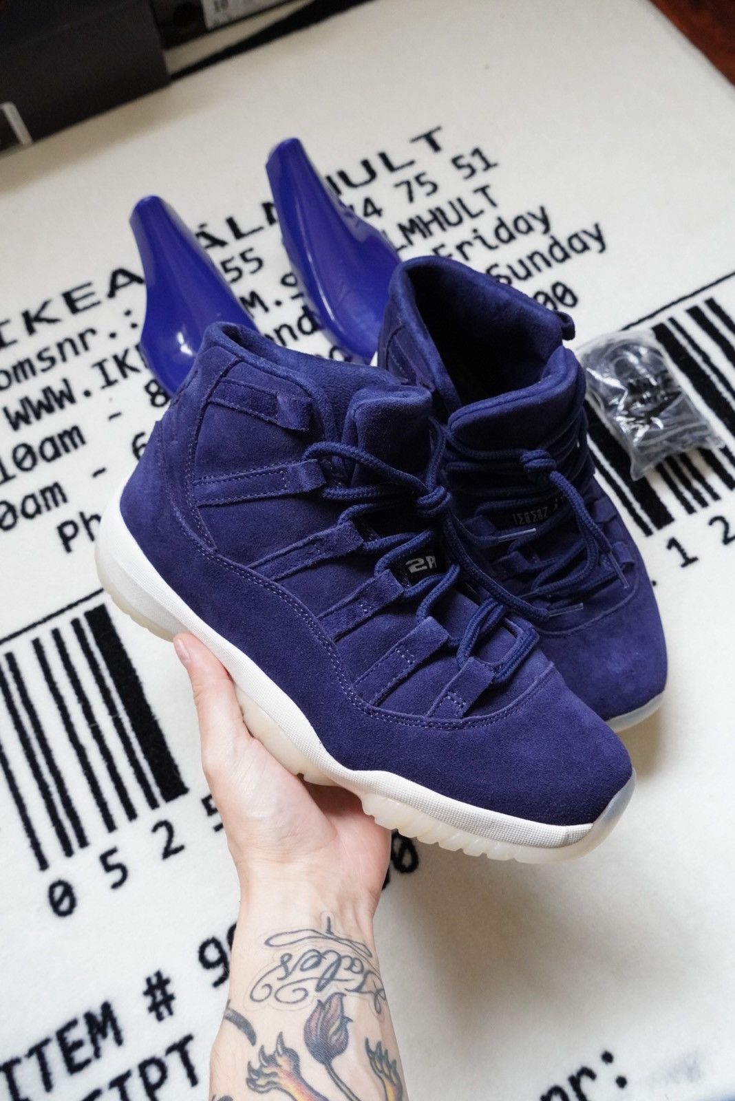 Jordan Brand Air Jordan 11 Retro Jeter 2017 SAMPLES | Grailed