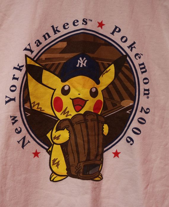 Vintage Vintage 2006 10th Anniversary Pokemon Yankees Shirt | Grailed