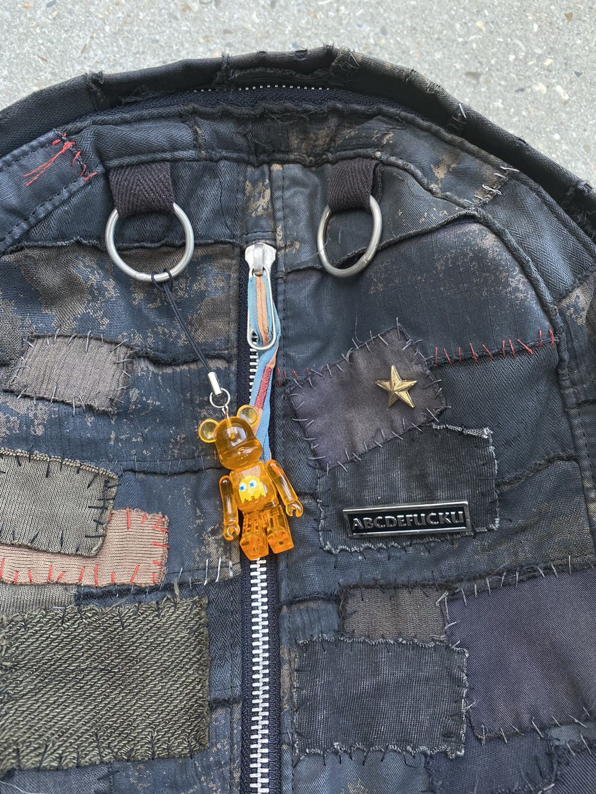 Jun Takahashi × Undercover *GRAIL* Undercover Scab Patchwork Backpack ...