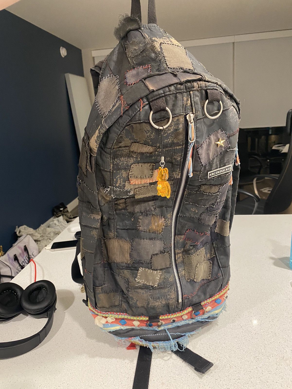 Jun Takahashi × Undercover *GRAIL* Undercover Scab Patchwork Backpack ...