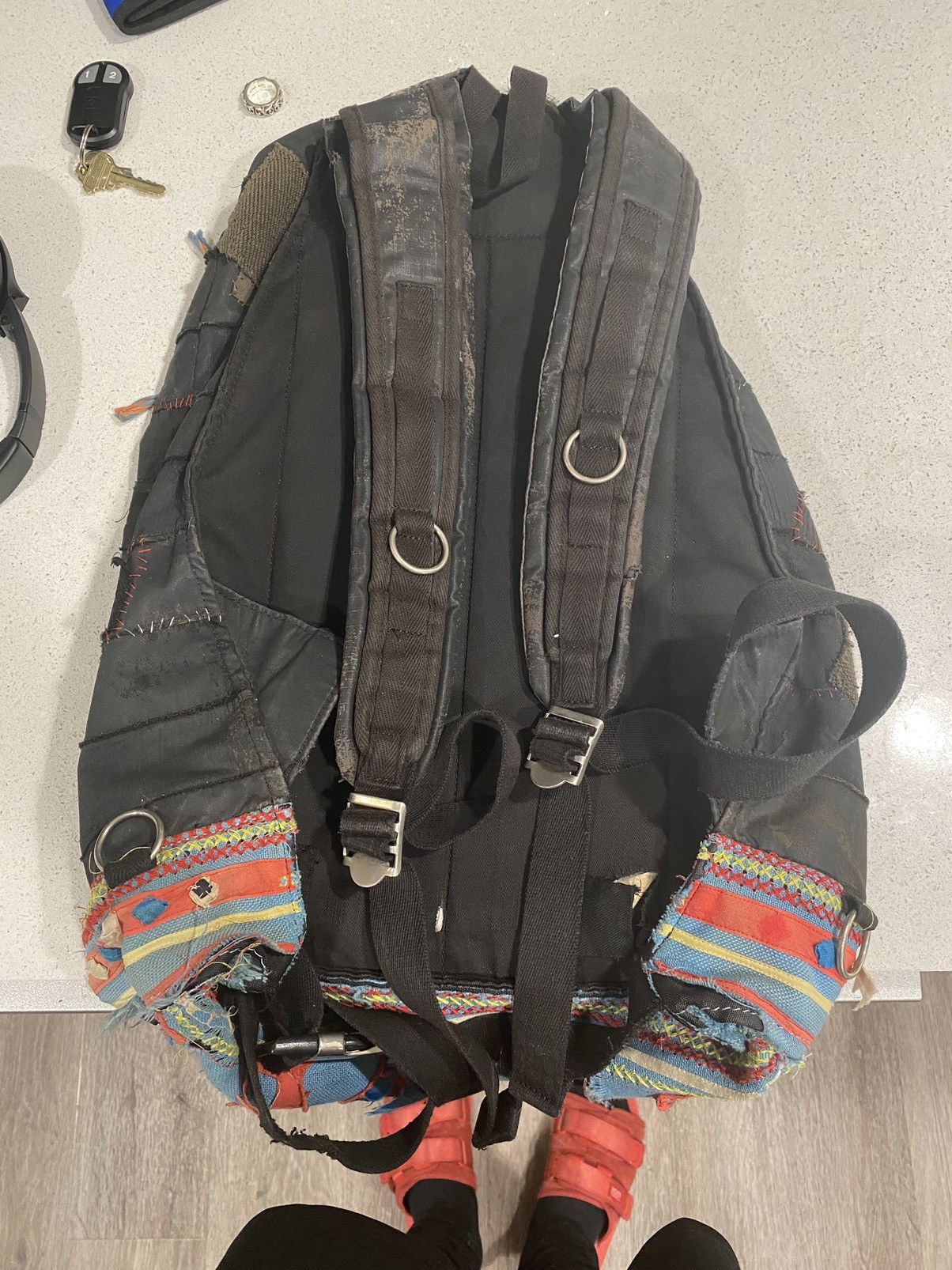 Jun Takahashi × Undercover *GRAIL* Undercover Scab Patchwork Backpack ...