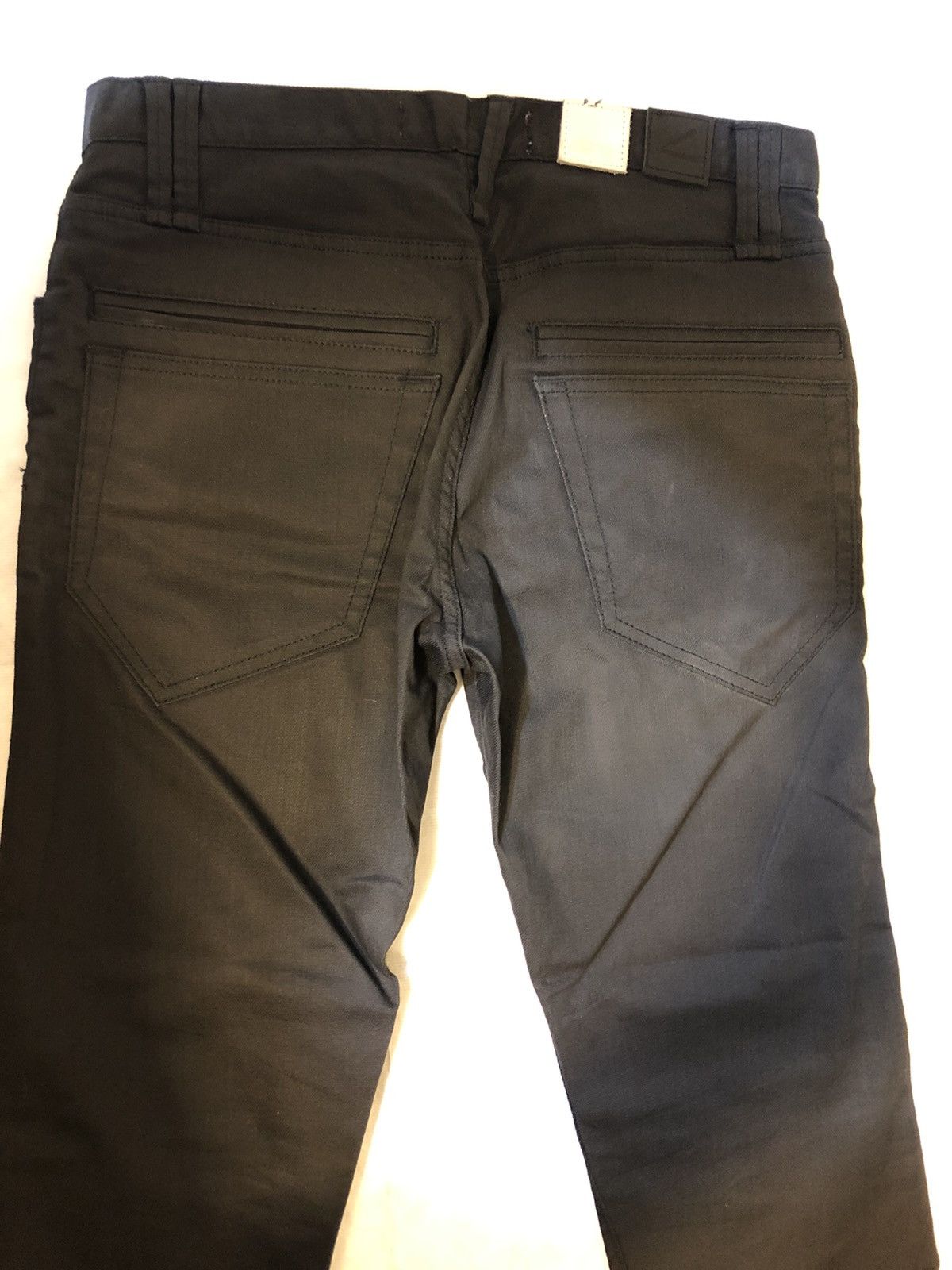 Analog Analog Dylan Rieder black waxed denim jeans | Grailed