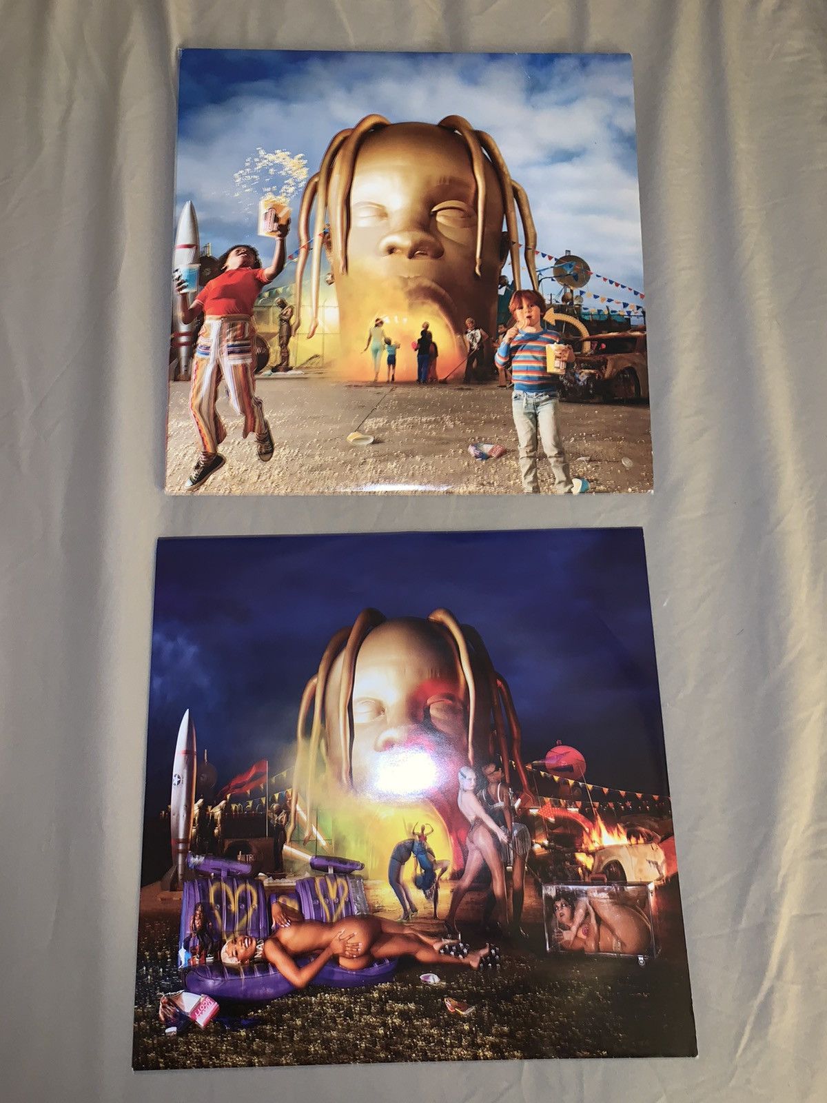 Travis Scott Astroworld 2LP Vinyl Record | Grailed
