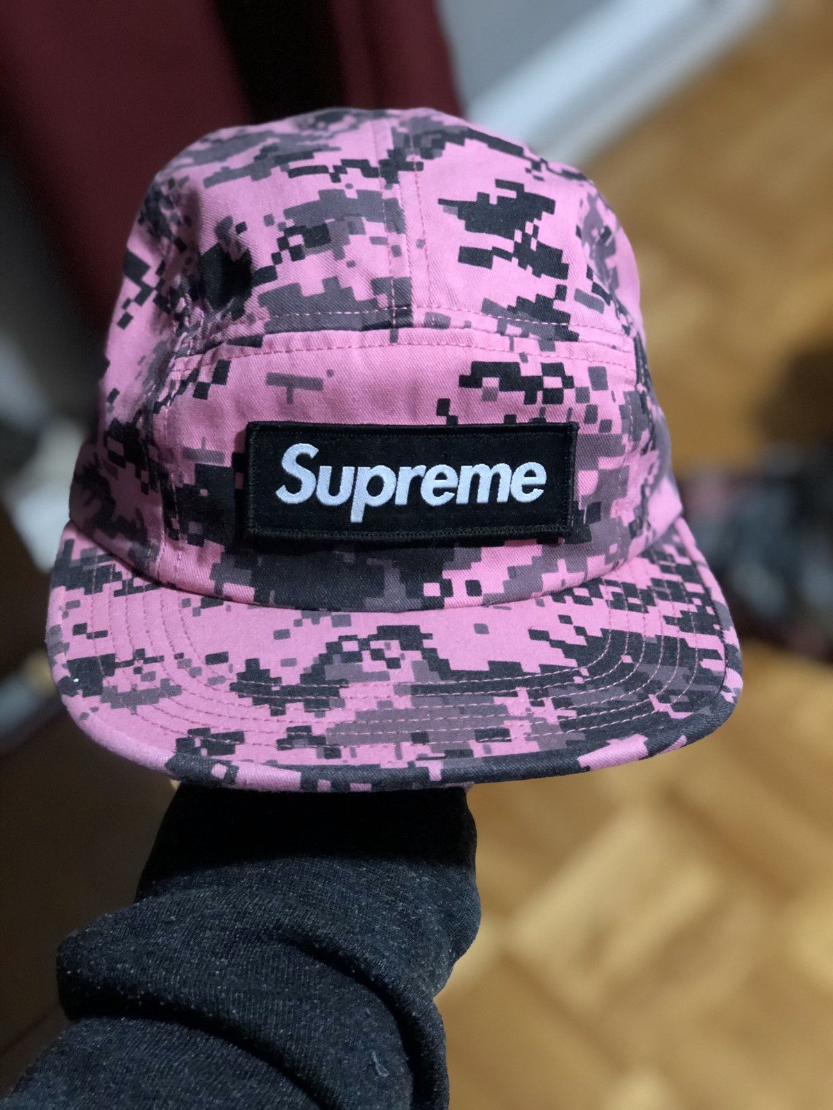 Supreme Supreme Pink Digital Camo hat | Grailed