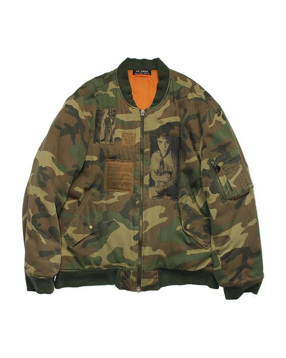 Raf Simons RAF SIMONS AW01 RIOT RIOT RIOT BOMBER | Grailed