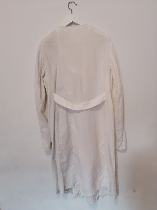 Diet Butcher Slim Skin Distressed Double Breasted Lab Coat | Grailed