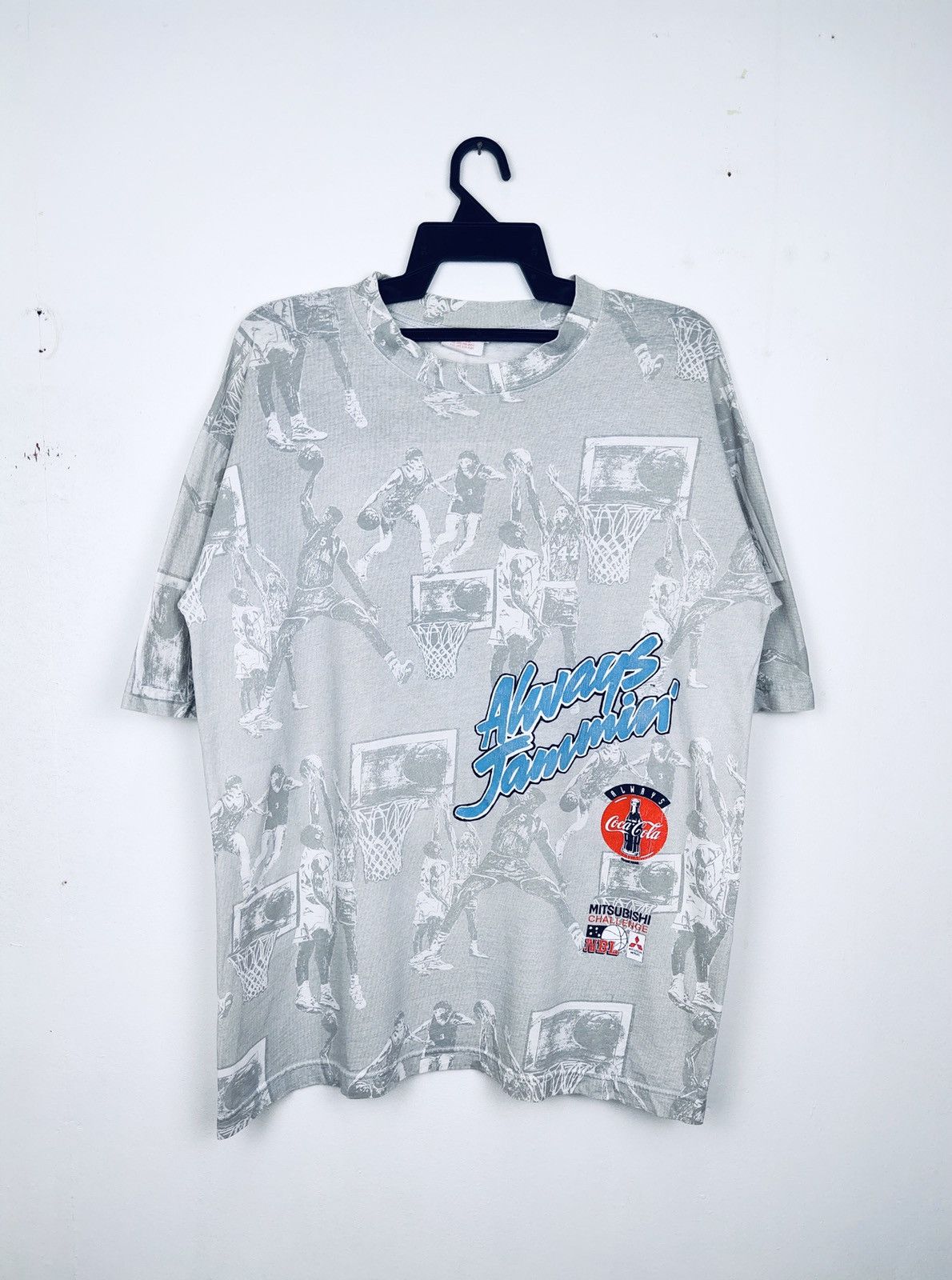 Coca Cola × NBA × Vintage Vintage BasketBall NBL Coca Cola Shirt ...