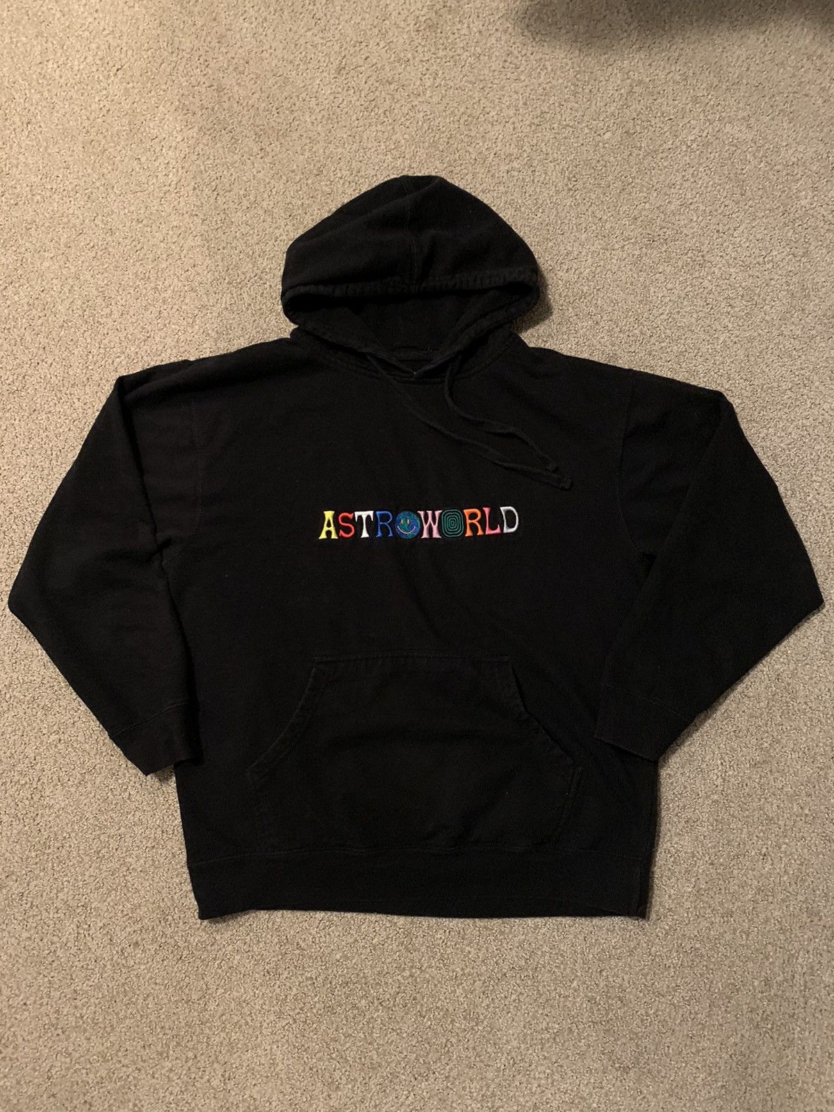 Travis Scott Astroworld Logo Hoodie | Grailed