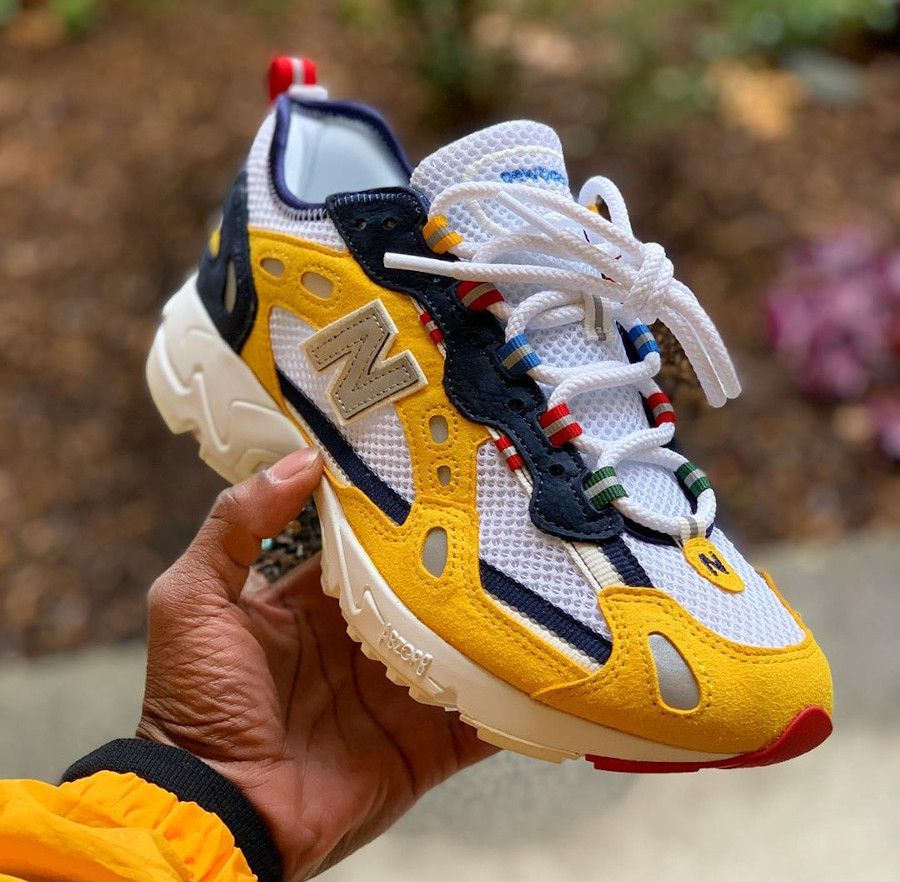 Aime Leon Dore New Balance NEW BALANCE X AIME LEON DORE 827 Abzorb Yellow ML827ADD Grailed