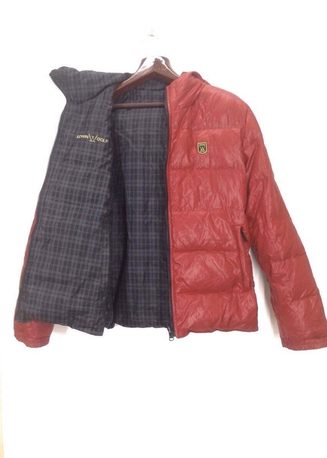 Edwin Jacket Puffer Reversible | Grailed