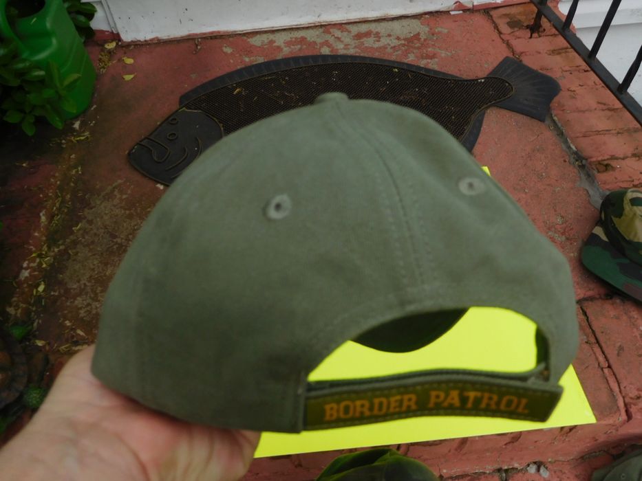 Vintage high quality border patrol hat great buy | Grailed