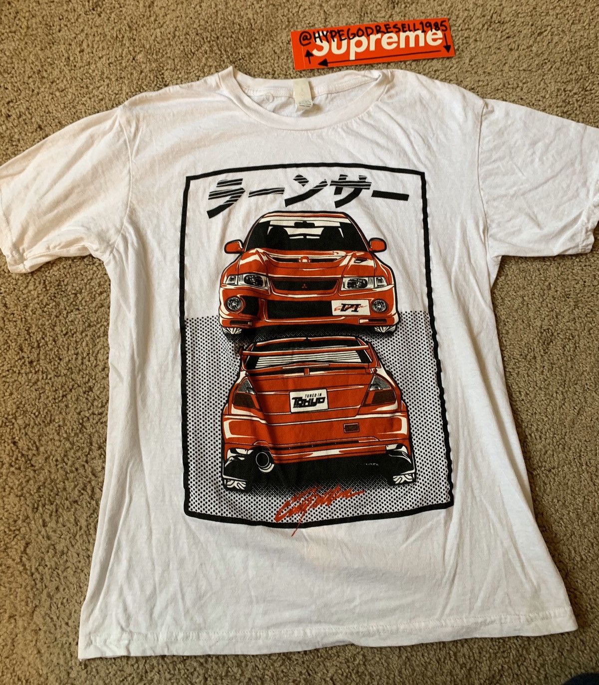 Vintage Mitsubishi Lancer Evolution 6 Tee | Grailed