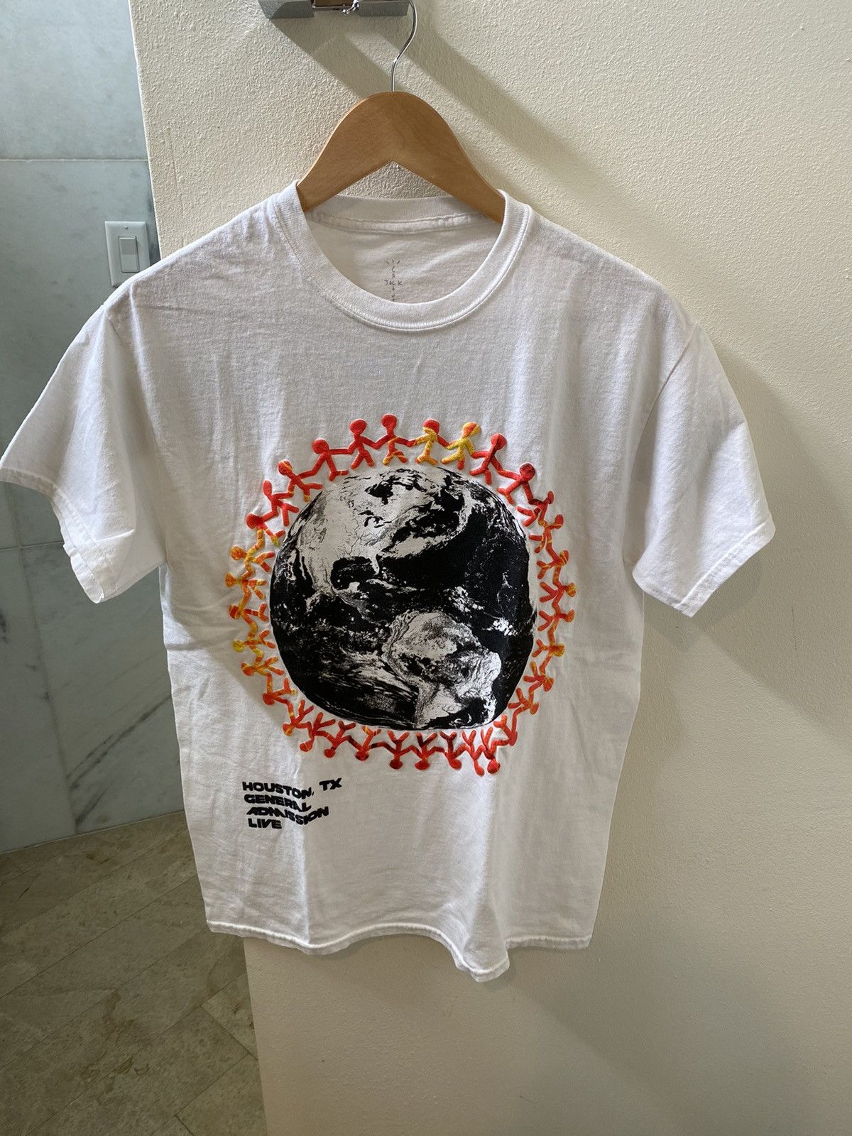 Travis Scott Travis Scott Astrofest Astroworld World Tee | Grailed