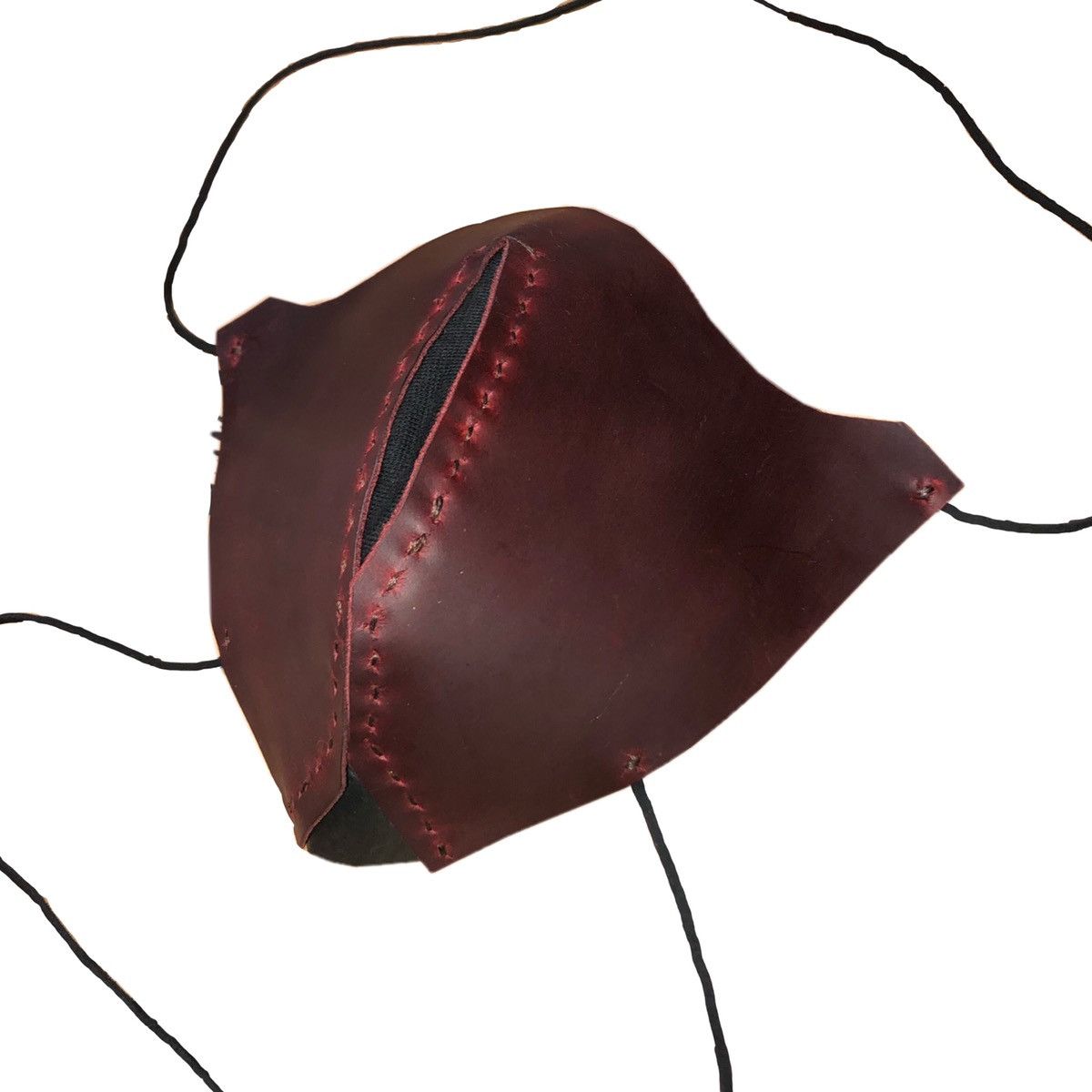 1 Of 1 Hand made real leather face mask | Grailed