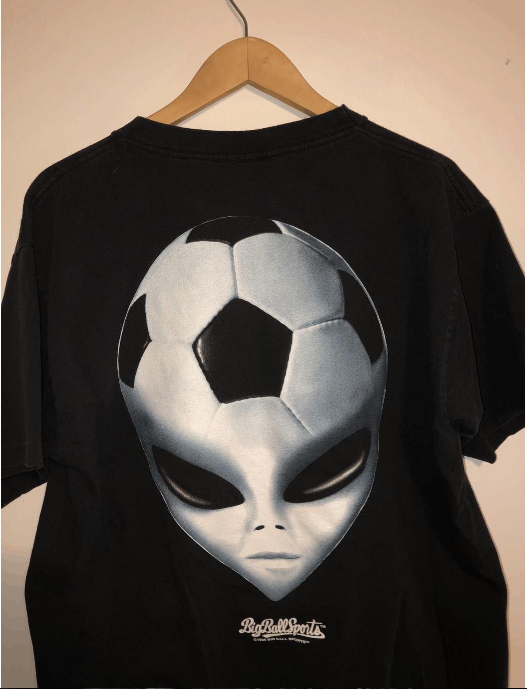 Vintage Vintage Alien Soccer Big Ball Sports 90's Single Stitch | Grailed