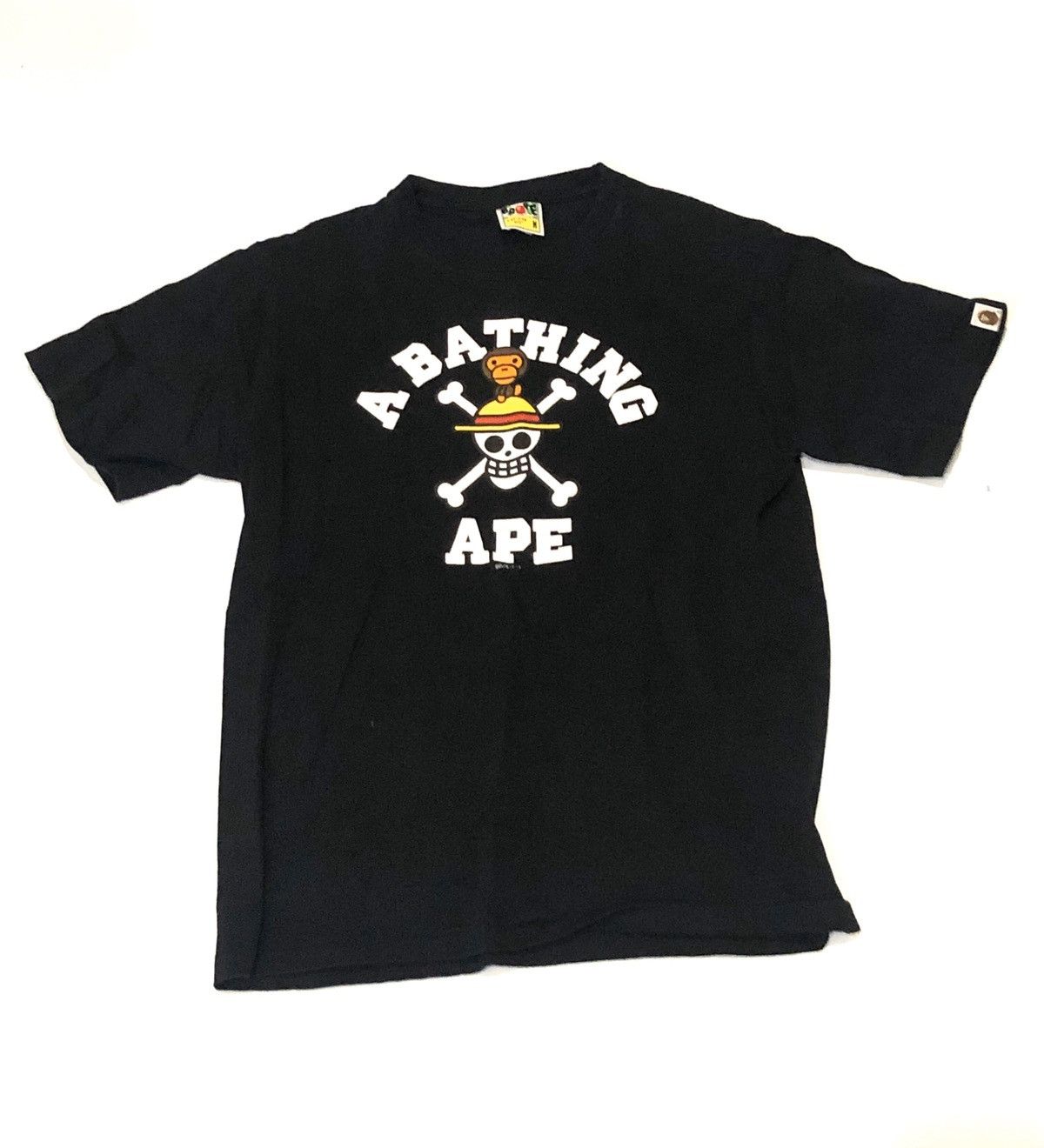Bape Bape x one piece baby milo tee | Grailed