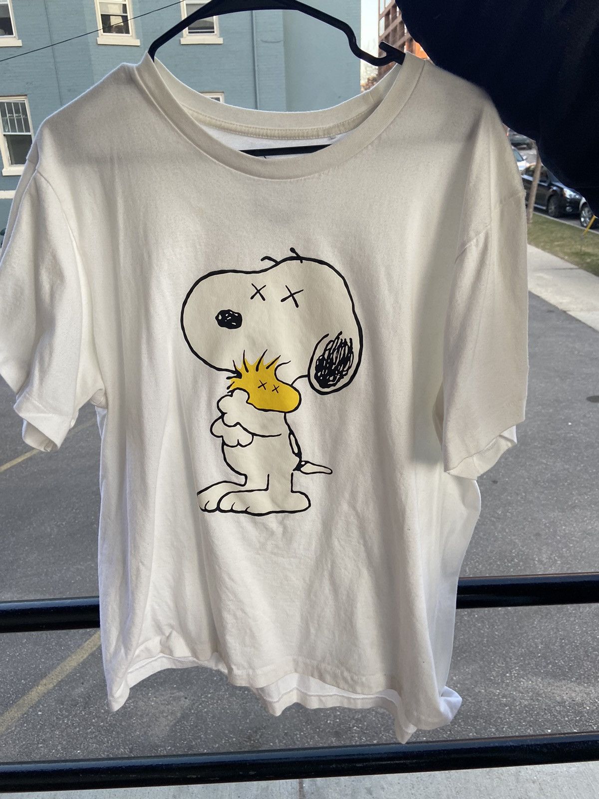 Uniqlo Peanuts Joe Kaws Yawn Tee | Grailed