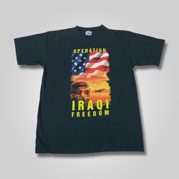 Vintage Y2K Operation Iraqi Freedom T-Shirt Army | Grailed