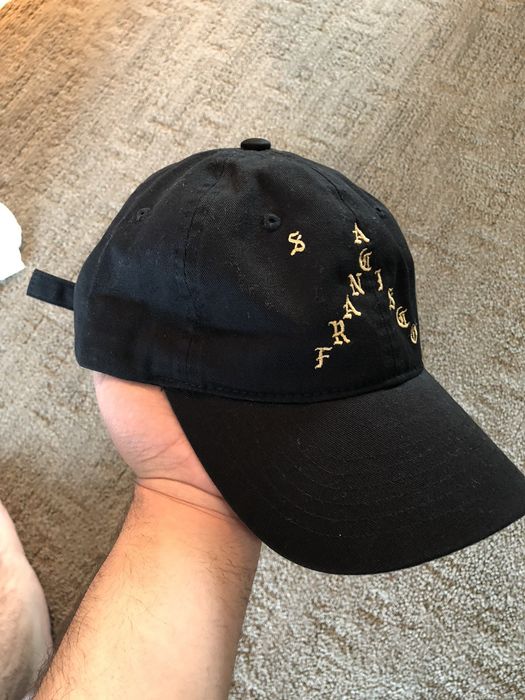 Kanye West TLOP the life of Pablo San Francisco Black hat | Grailed