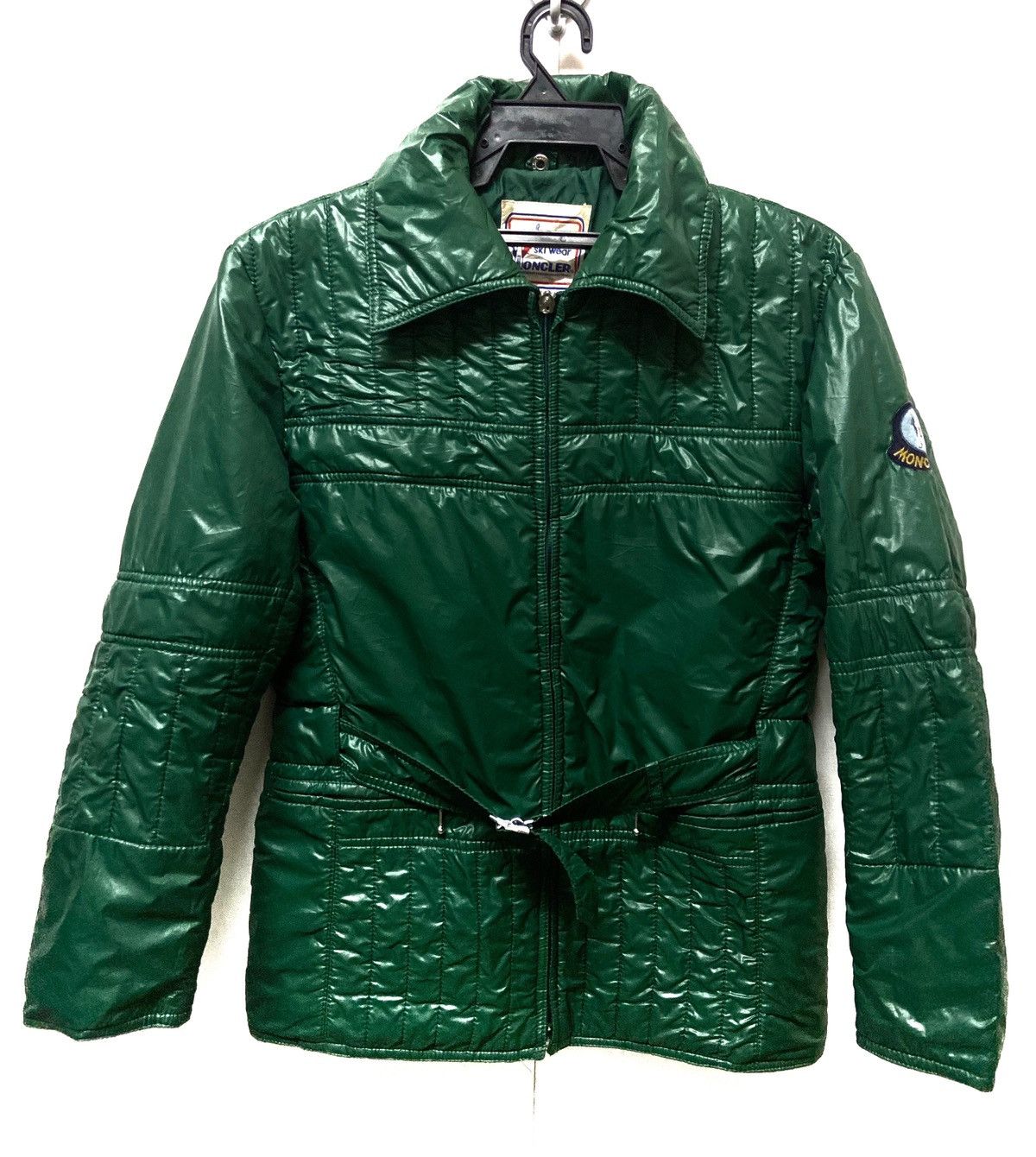 Moncler Rare🔥Vintage Moncler Asics Ski Wear Puffer Green Jacket | Grailed