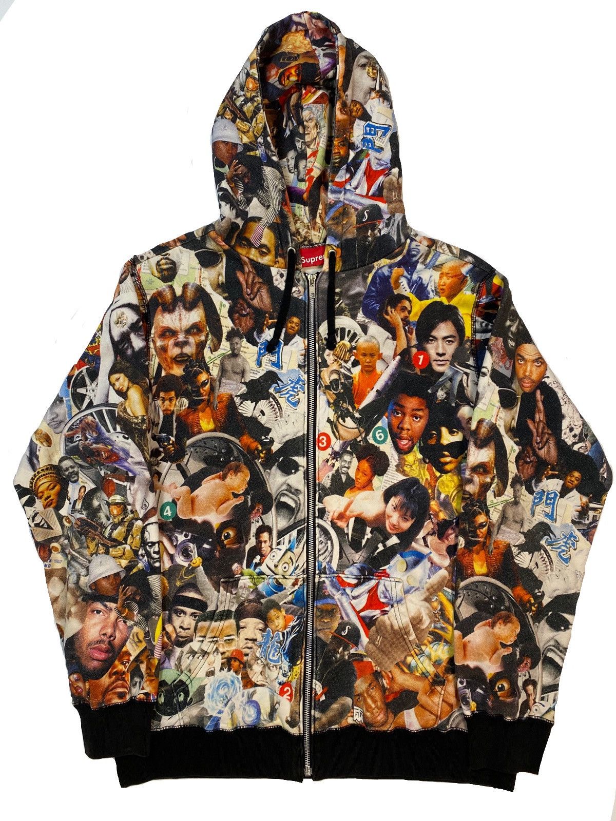 Supreme 2006 Phase 2 x Supreme All over Print hoodie - Sz L | Grailed