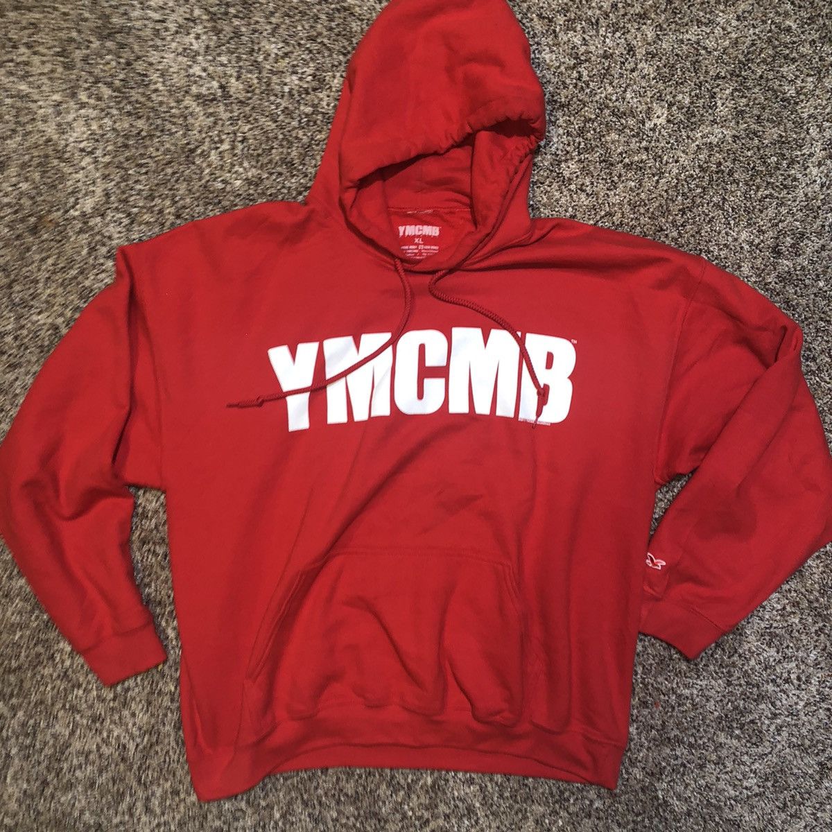 Other YMCMB Red OG Hoodie 2011 Authentic Merch | Grailed