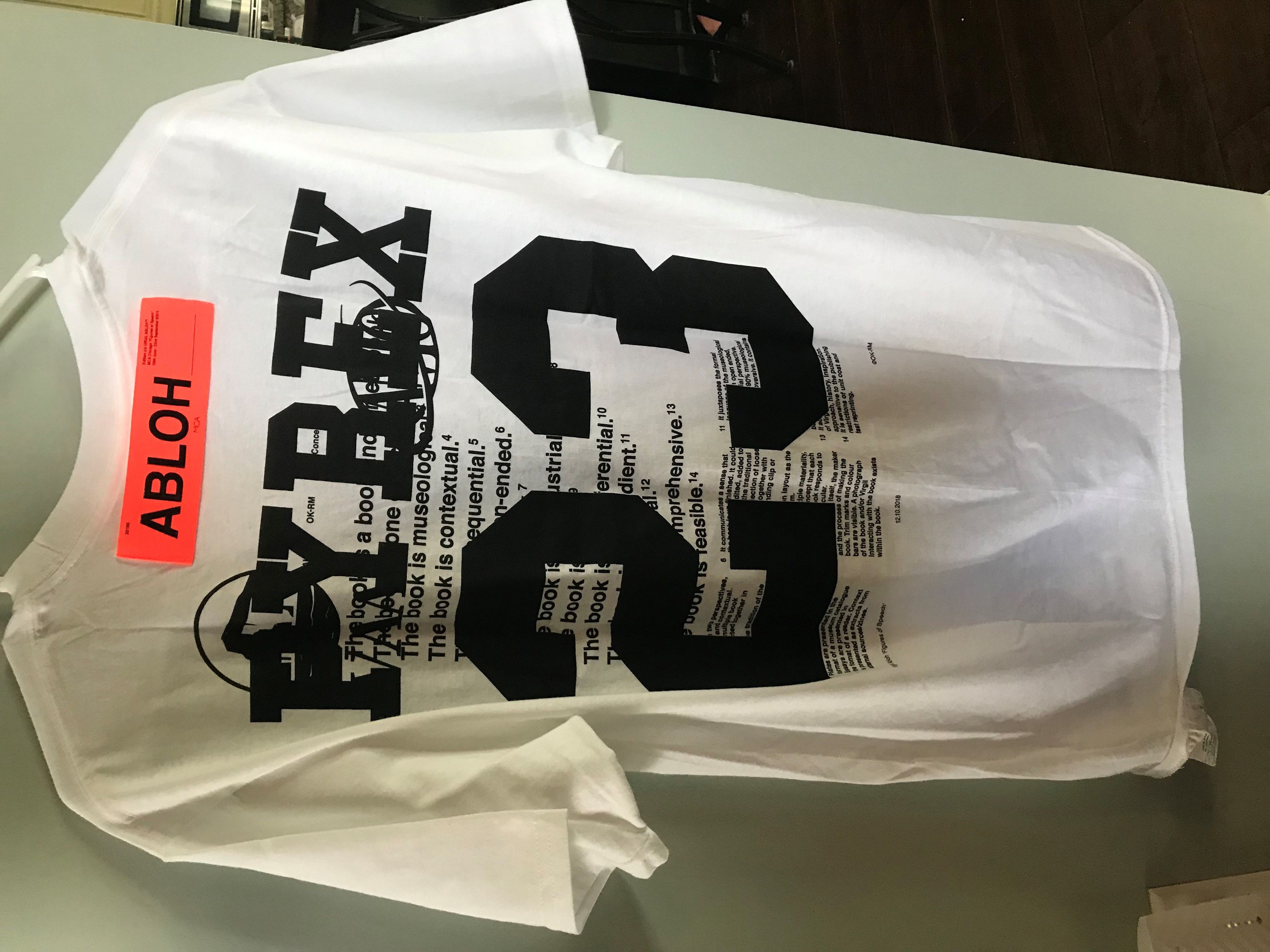 Off-White × Pyrex Vision × Virgil Abloh Pyrex Off White Champion Shirt ...