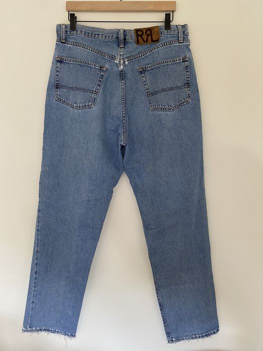 RRL Ralph Lauren Double RL Vintage 90's RRL Slim Straight Jeans Made in USA | Grailed