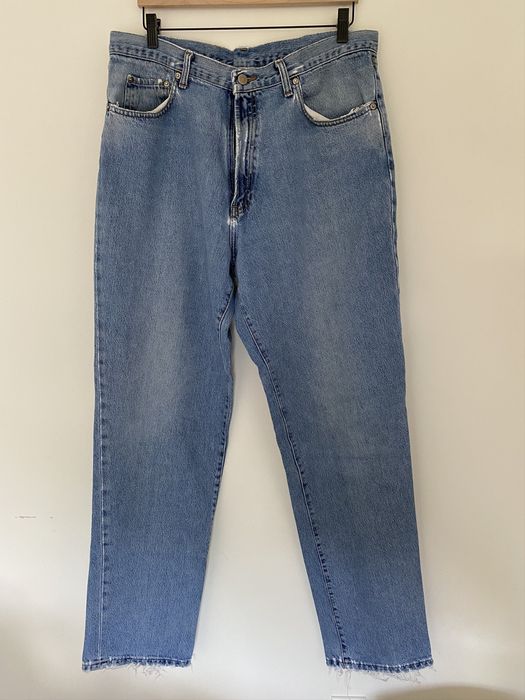RRL Ralph Lauren Double RL Vintage 90's RRL Slim Straight Jeans Made in USA | Grailed
