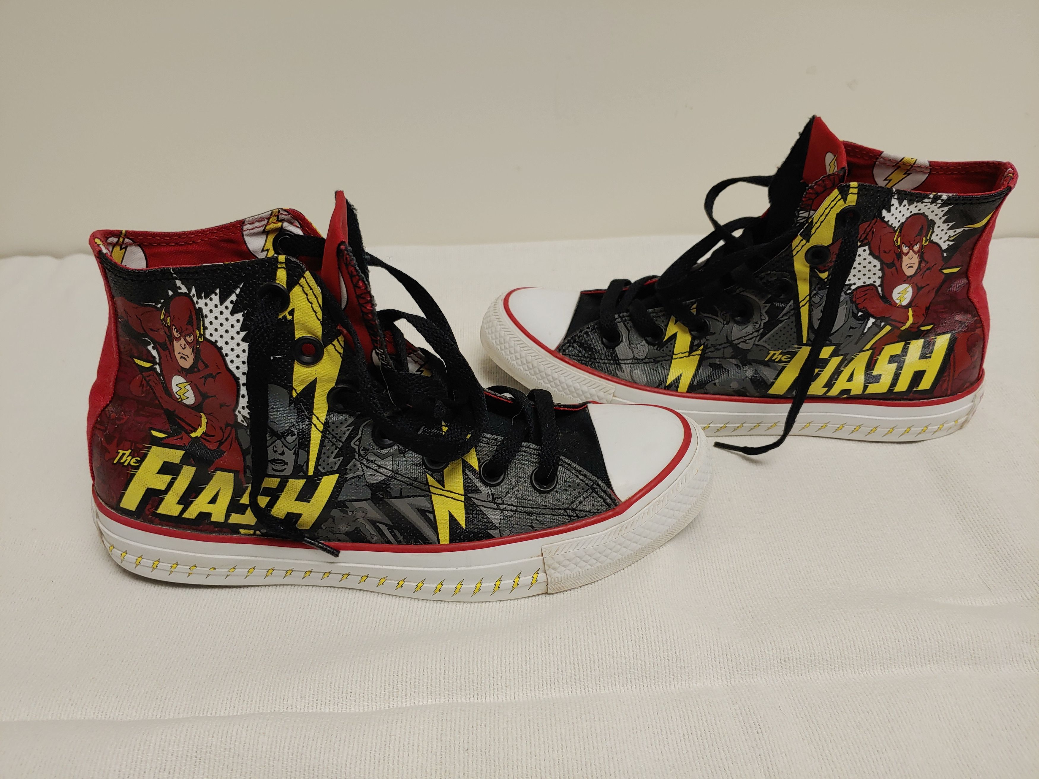 Converse × Dc Comics Converse Allstars The Flash | Grailed