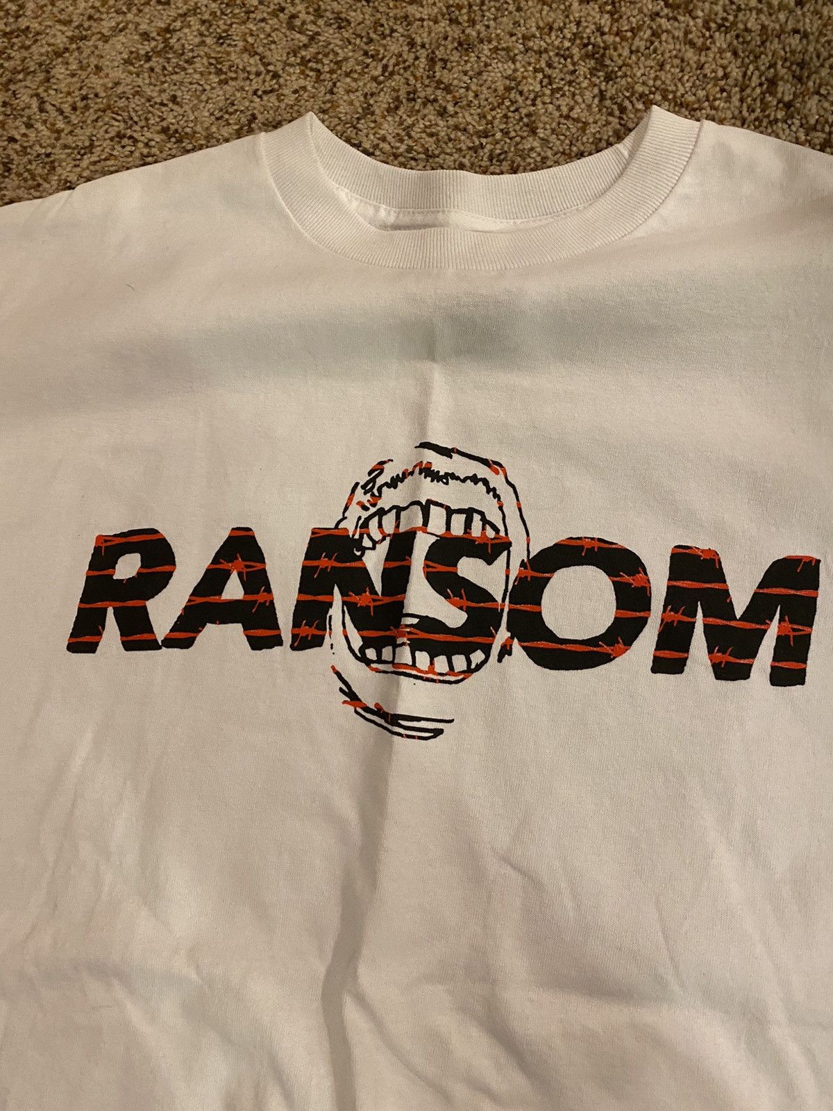 Ransom Clothing Ransom Racing Mouth Logo Tee | Grailed