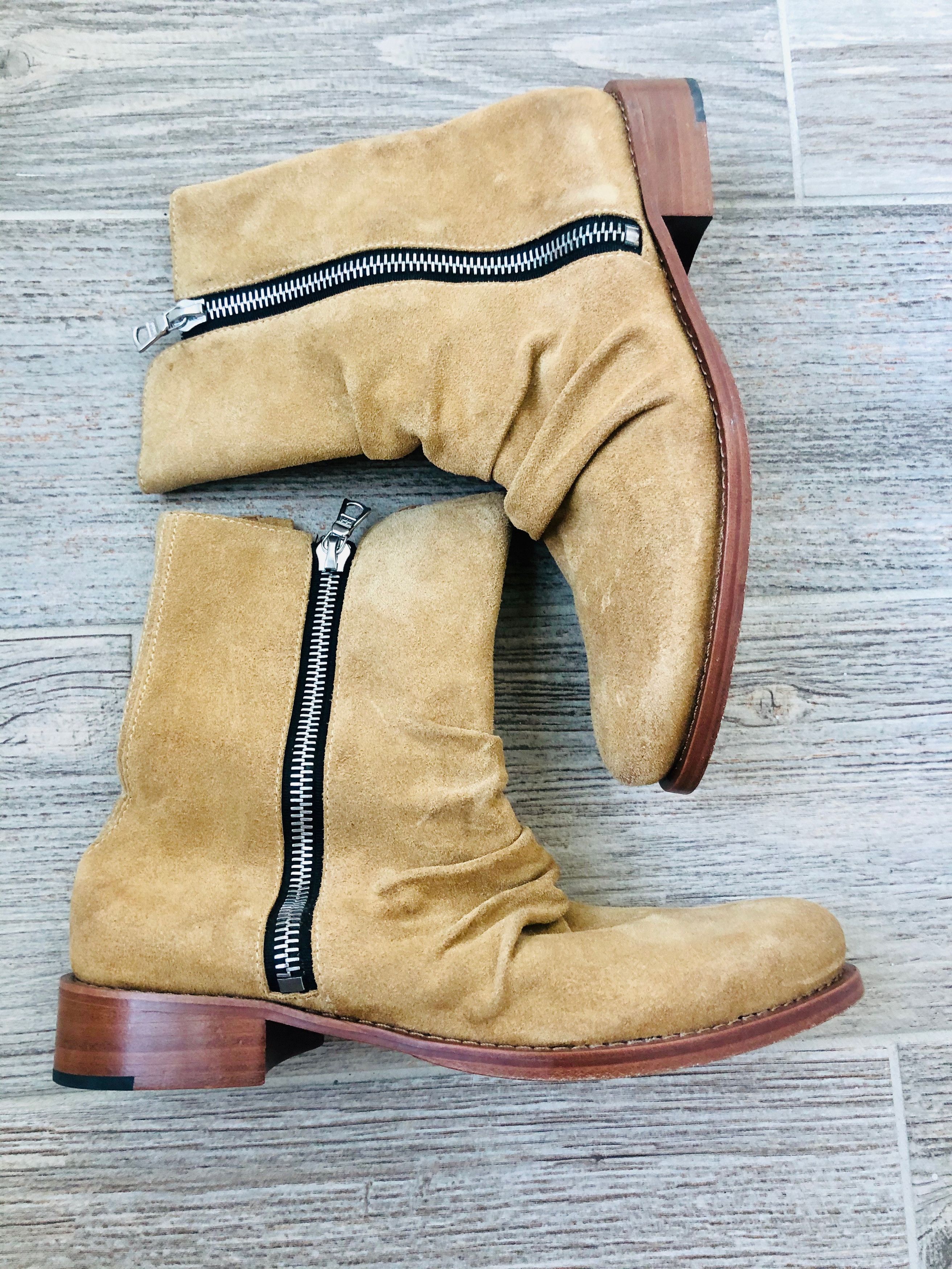 Amiri AMIRI Stack Boot Tan | Grailed