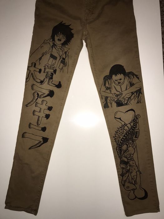 Custom Custom pants Akira anime/Manga | Grailed